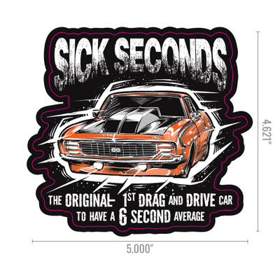 Sick Seconds 1.0 Sticker – Sick The Mag