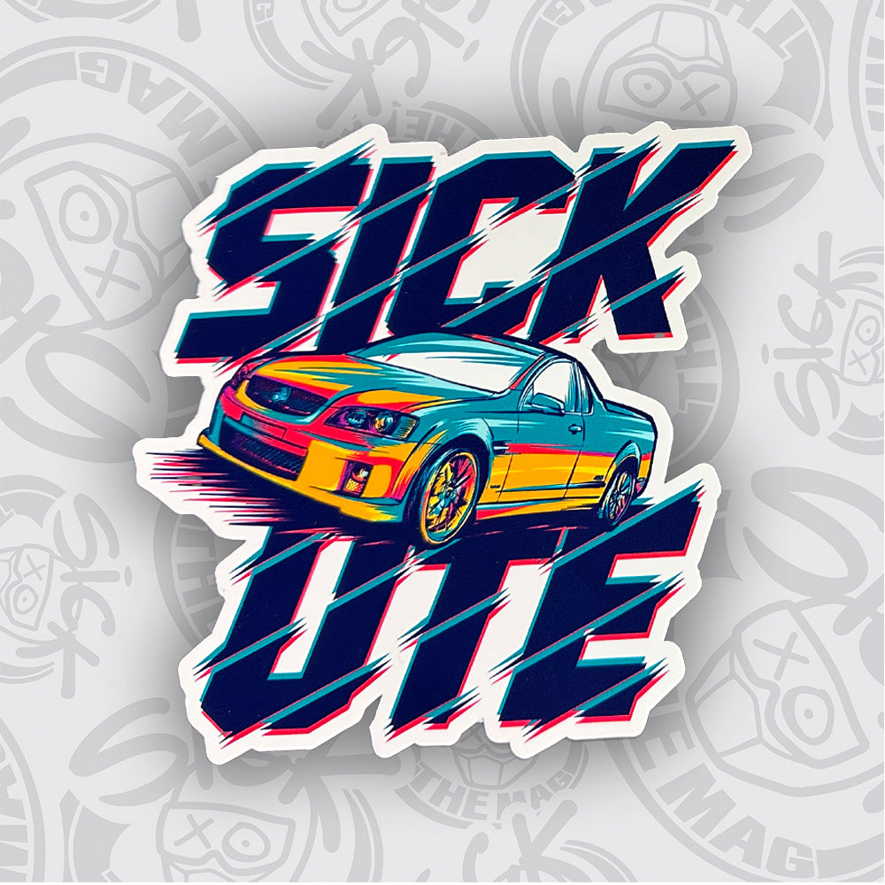 Sick Ute Sticker – Sick The Mag