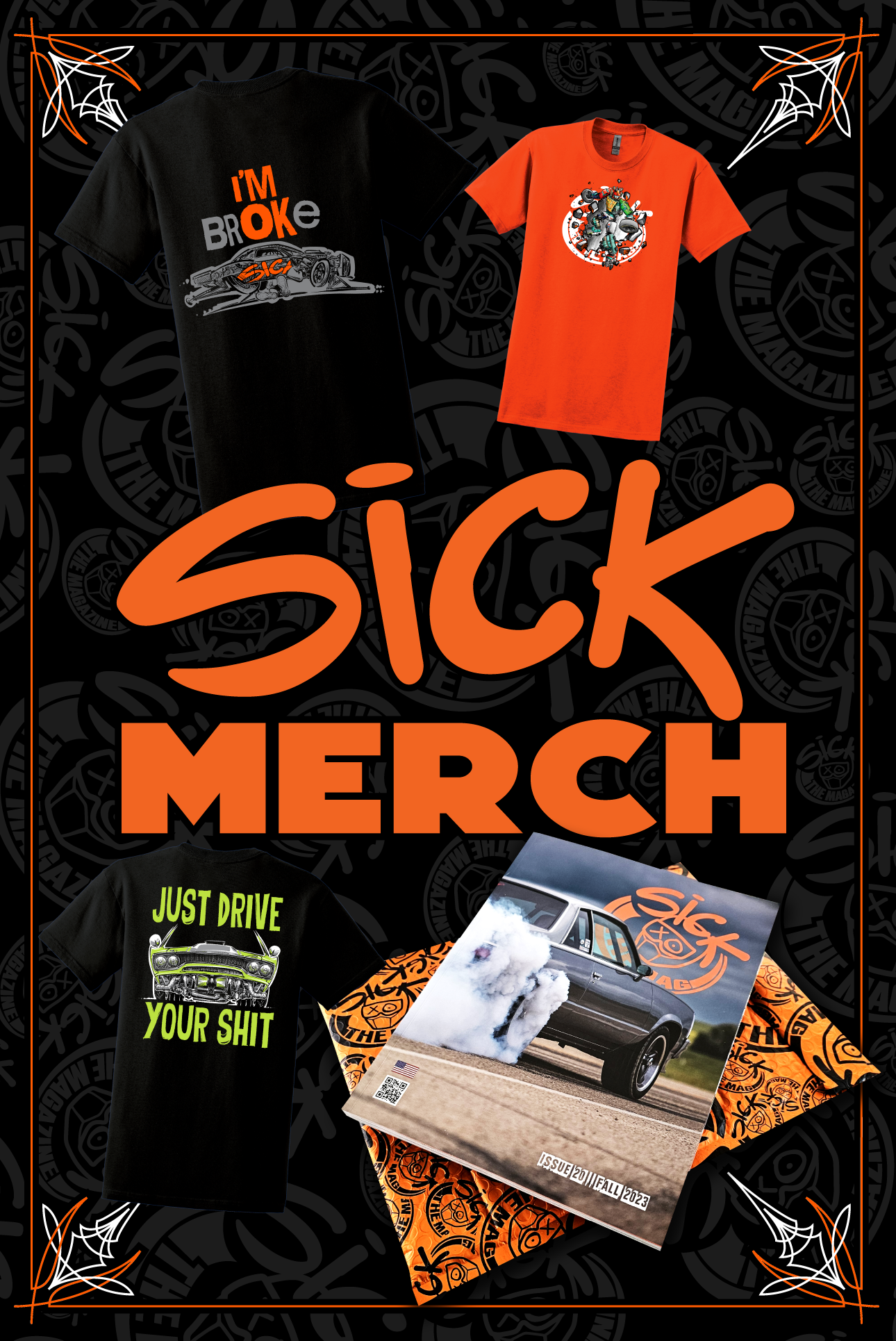 Sick The Magazine Merchandise