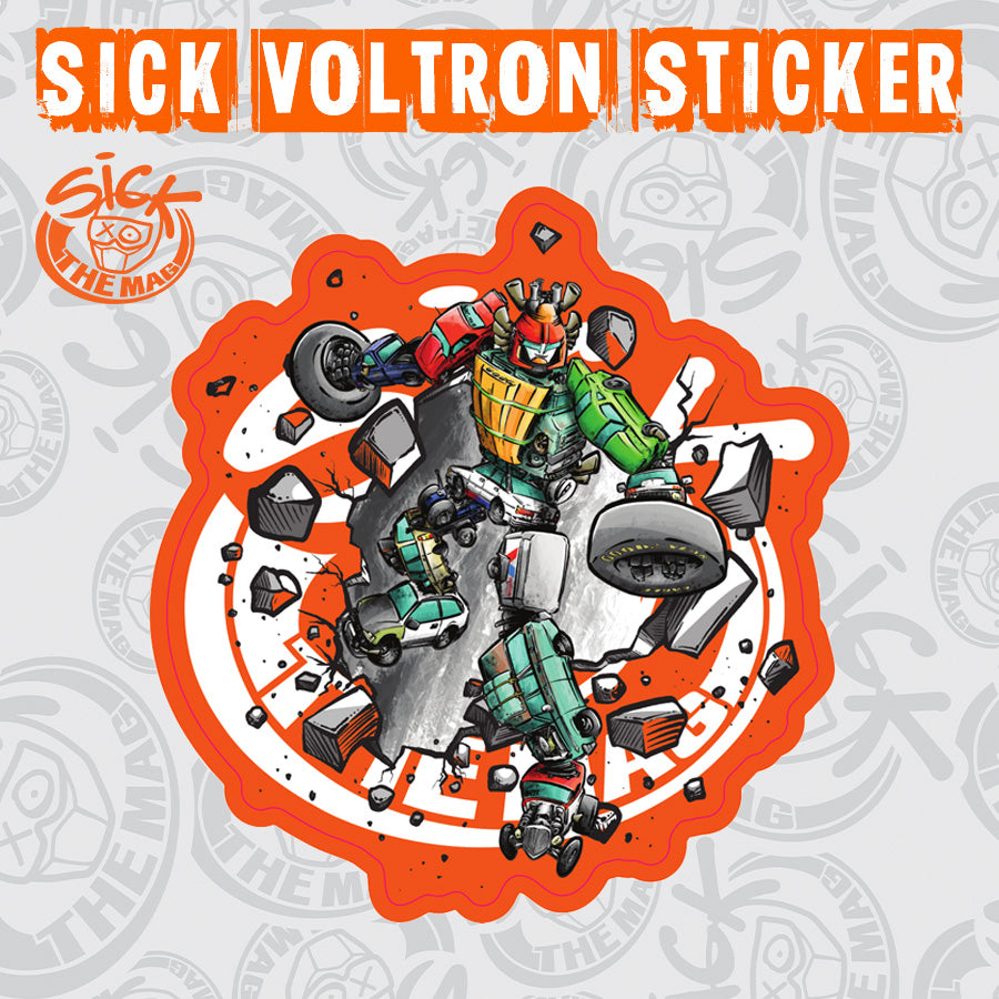 Sick Voltron Sticker – Sick The Mag