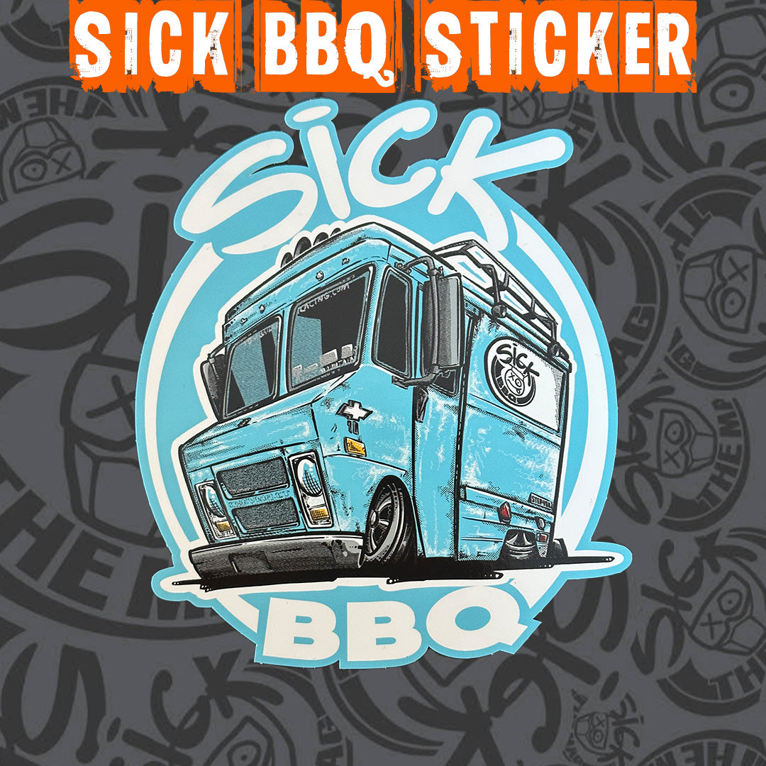 Sick BBQ Truck Sticker – Sick The Mag